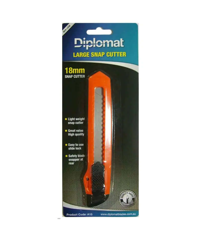 Plastic Box Cutter - 18mm Utility Knife | Packstore